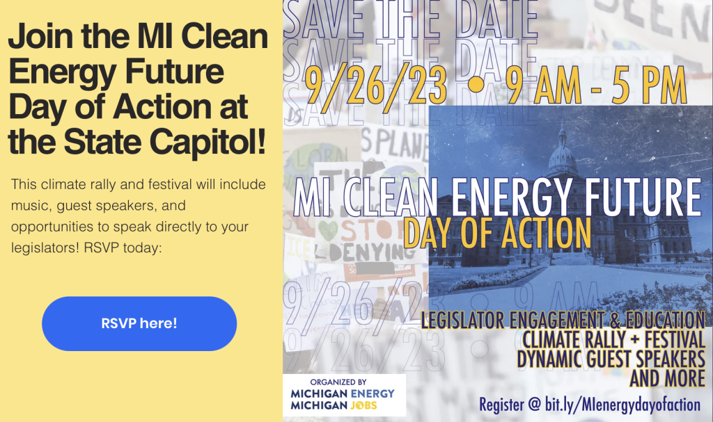 MI Clean Energy Future Day of Action – LWV Detroit